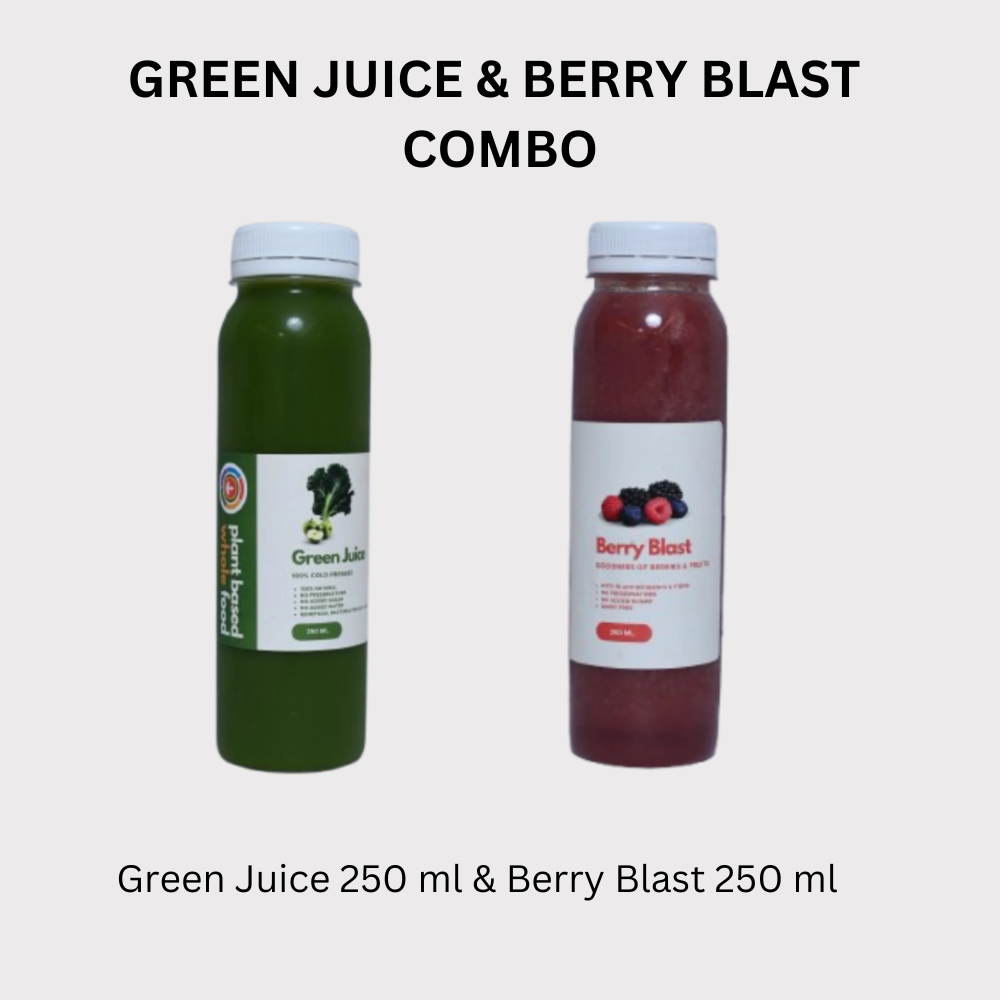 Green Juice & Berry Blast Combo – PBW Foods Private Limited